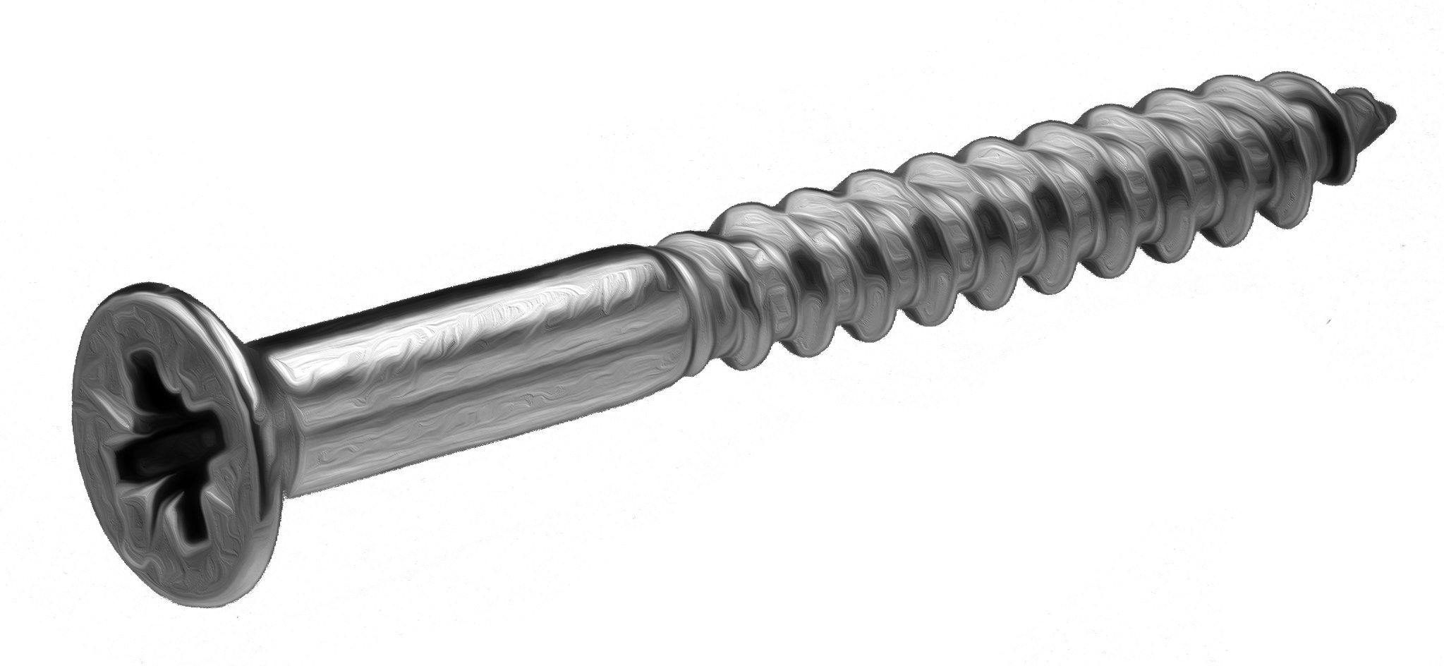 DIN 7997 - wkręty do drewna z łbem stożkowym (A2)